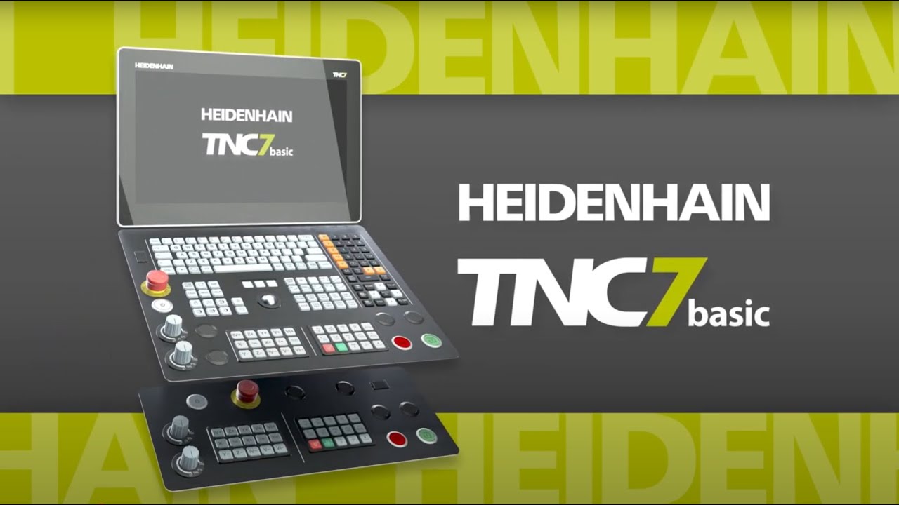 The TNC7 basic from HEIDENHAIN: the compact CNC control with an ...