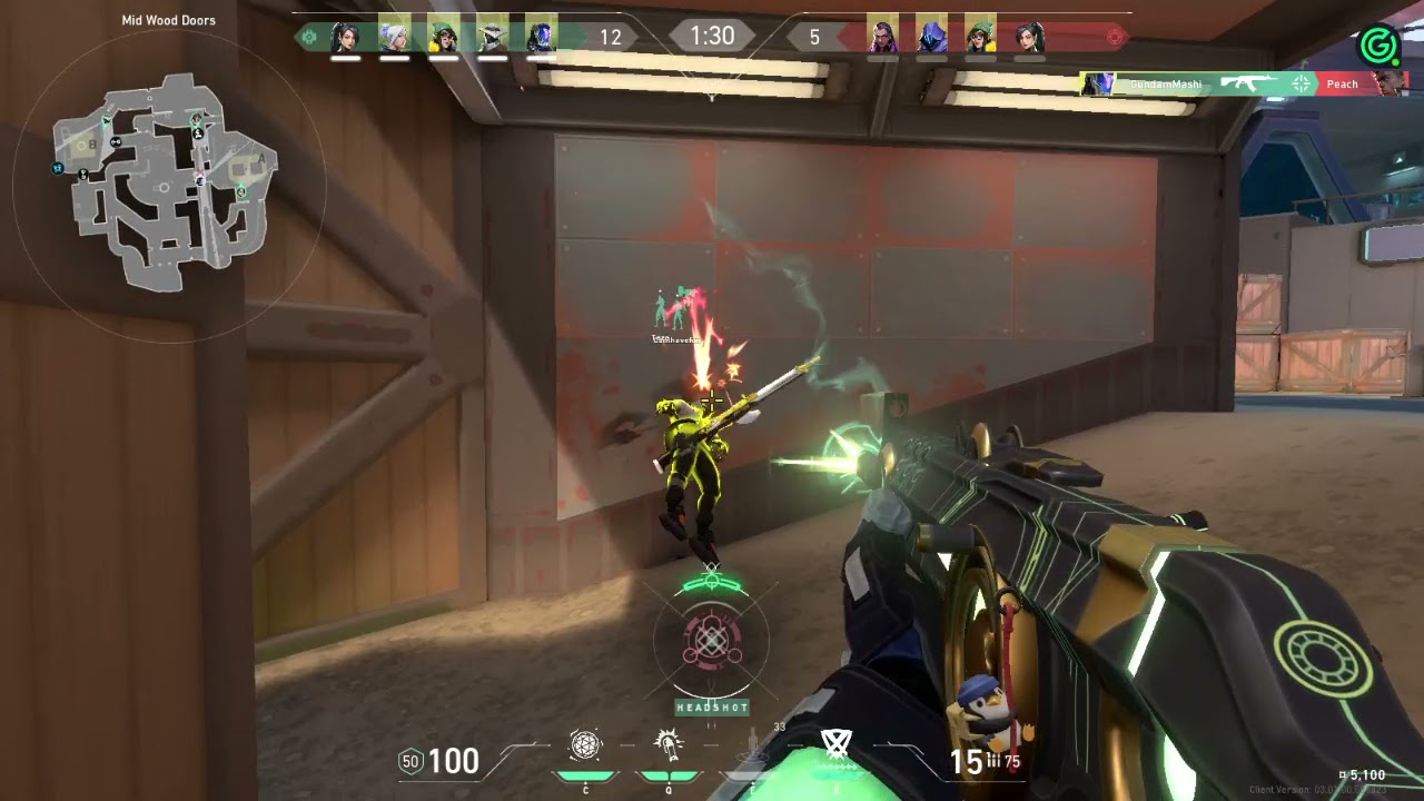 Kayo triple head shot - YouTube