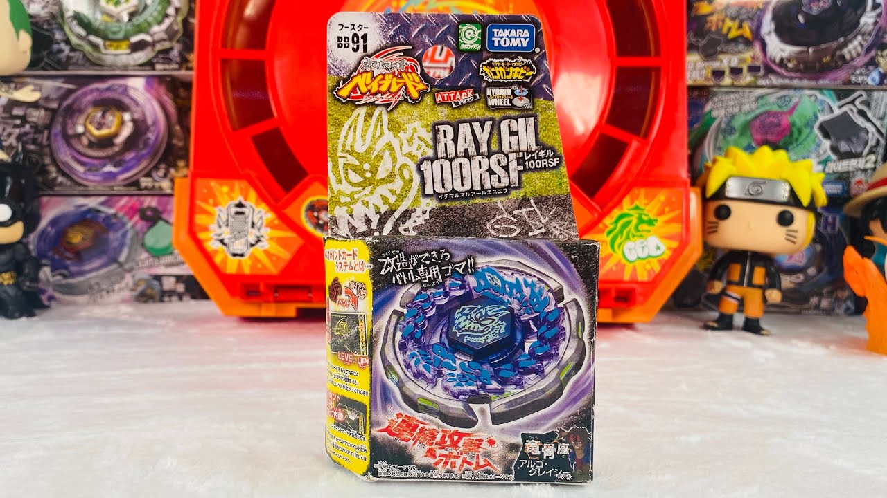 Beyblade Ray Gil 100RSF Unboxing & Review Beyblade Metal Fight!!! From ...