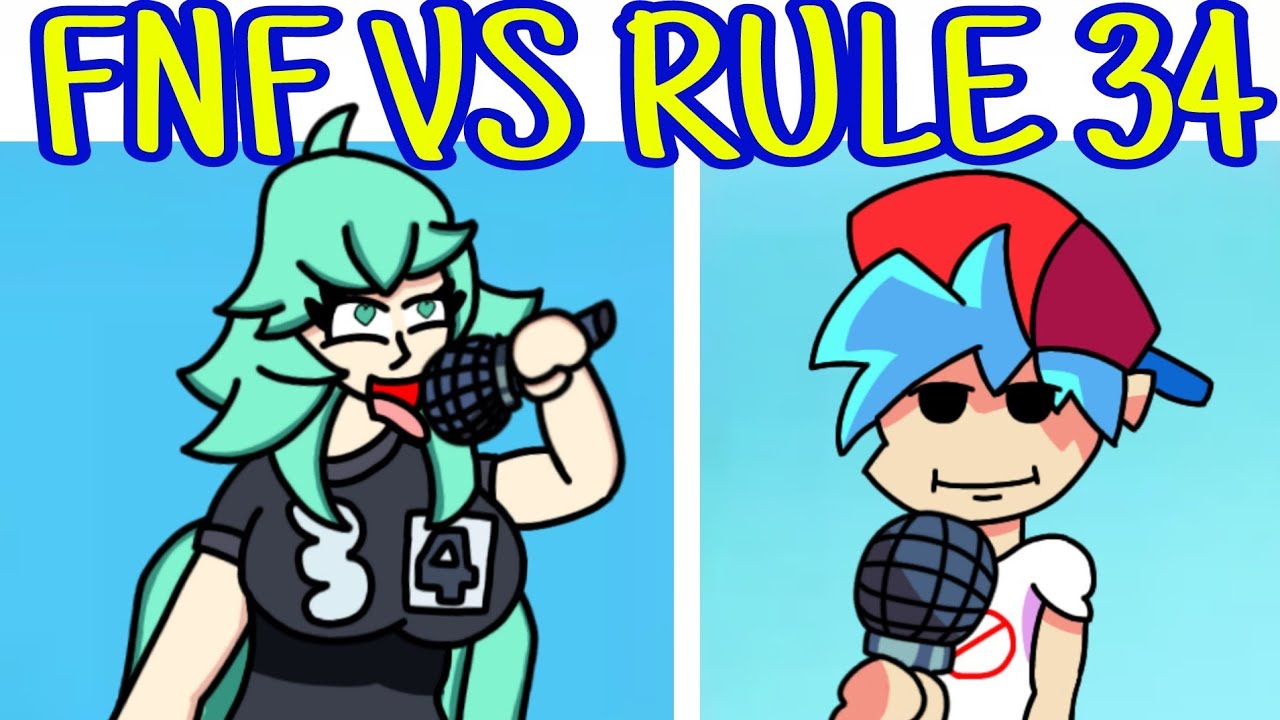FNF VS RULE 34 MOD DEMO FNF MOD YouTube