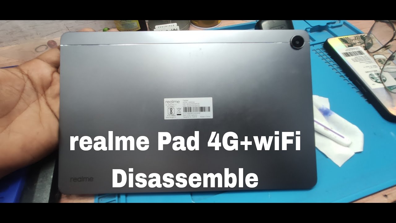 HOW TO DISASSEMBLE REALME PAD 4.RMP2102 - YouTube