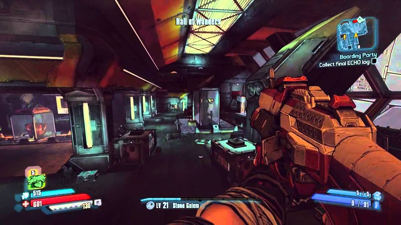 Borderlands The Pre Sequel - Boarding Party - Side Mission - YouTube