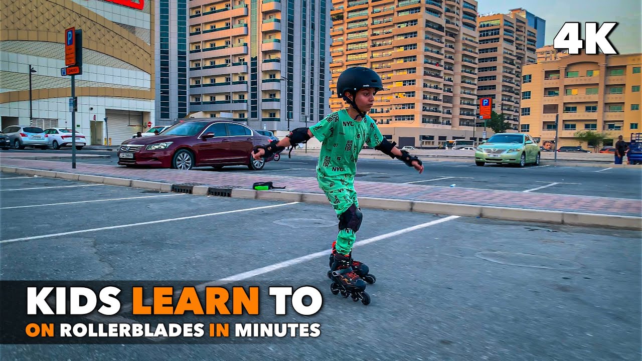 Kids Learn to Jump on Rollerblades in Minutes – You Won’t Believe It ...