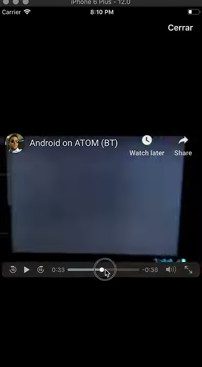 Example of my React Native Youtube Player - YouTube