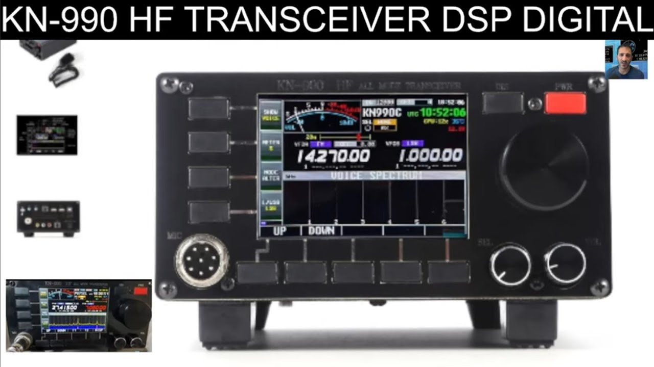 KN-990 HF TRANSCEIVER DSP DIGITAL - YouTube