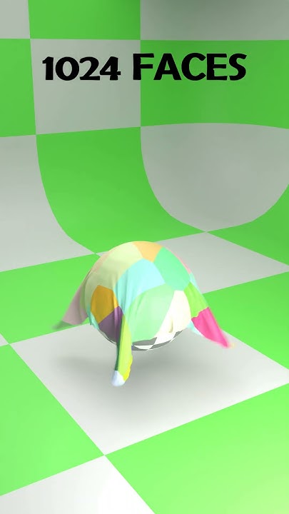 Satisfying Cloth Simulation Blender Clothsimulation Satisfyingvideo Youtube