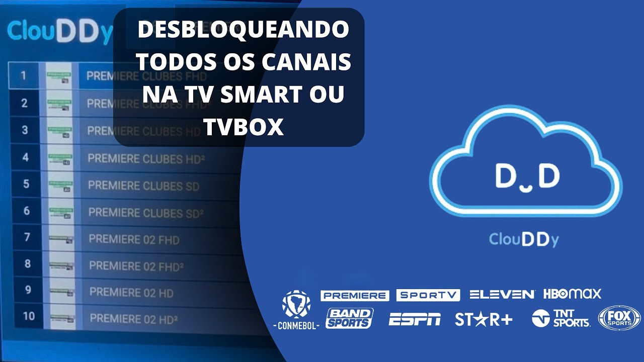 Como desbloquear todos os canais na sua Tv Smart ou Tv box - YouTube
