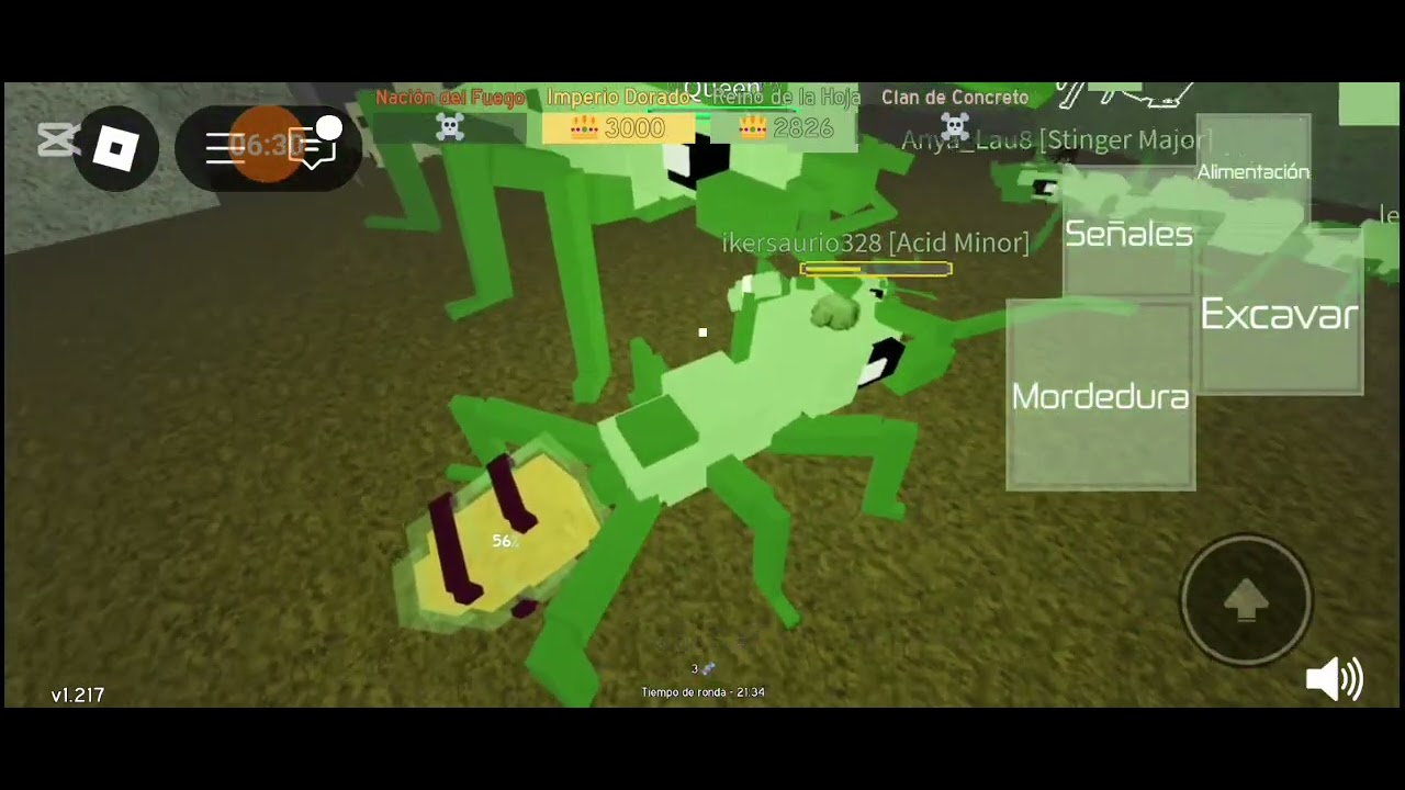jugando en Roblox ant war - YouTube