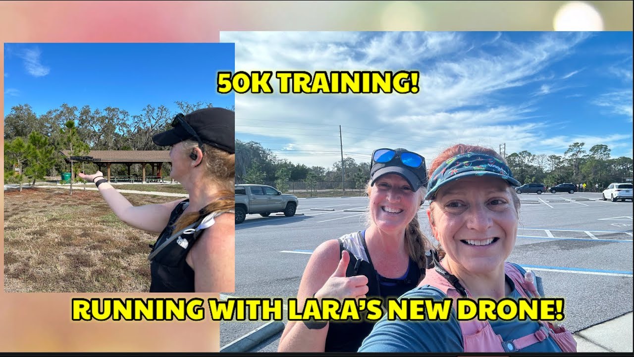 50K Training / 15 Mile Training Run with a Drone - YouTube