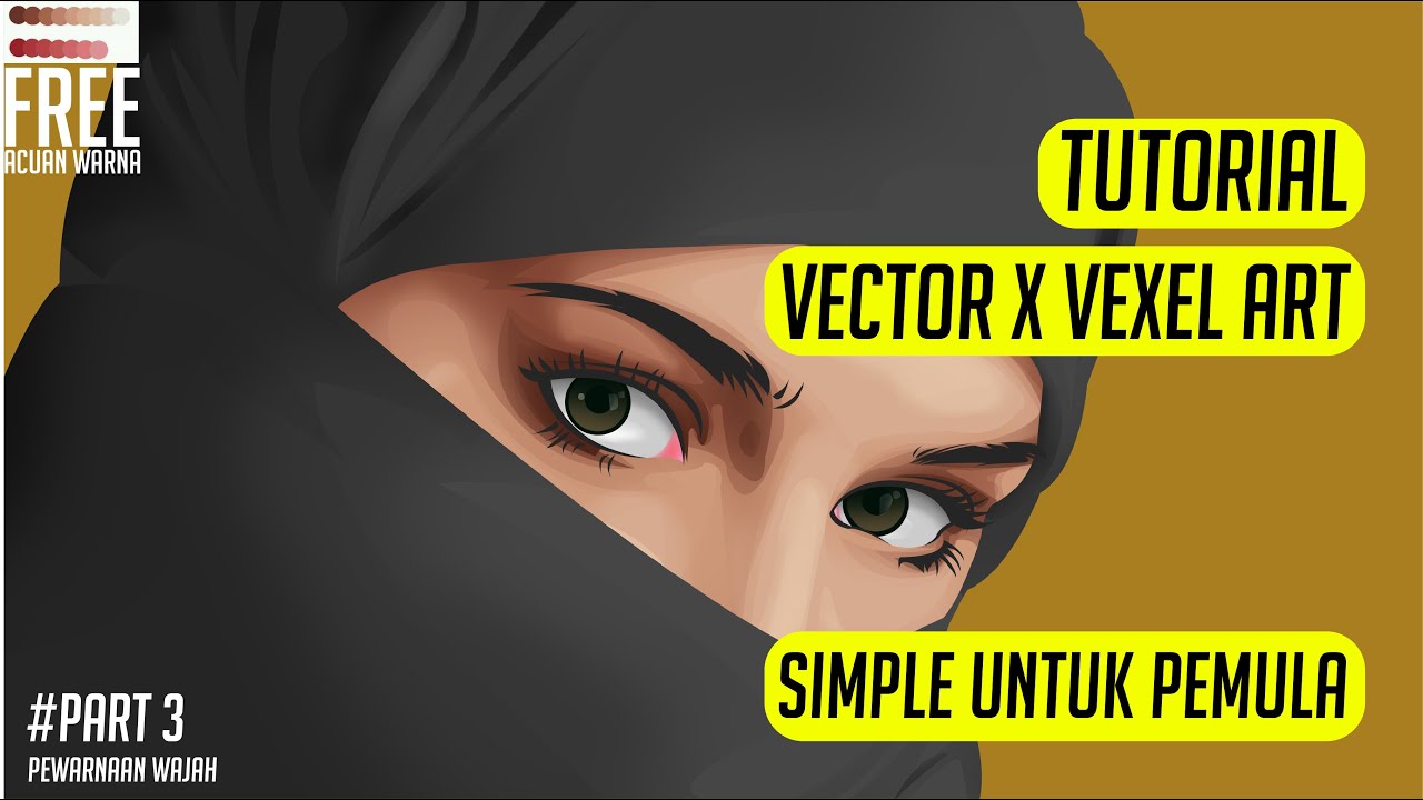 Tutorial Vector Vexel Photoshop #PART 3 (Simple dan Baik Untuk Pemula ...