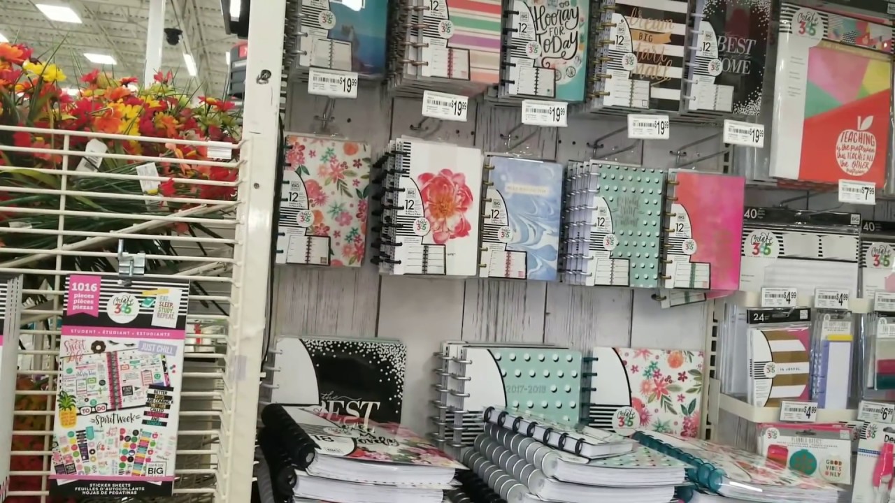 🌹 NEW PLANNER ITEMS AT MICHAELS 🌹 - YouTube