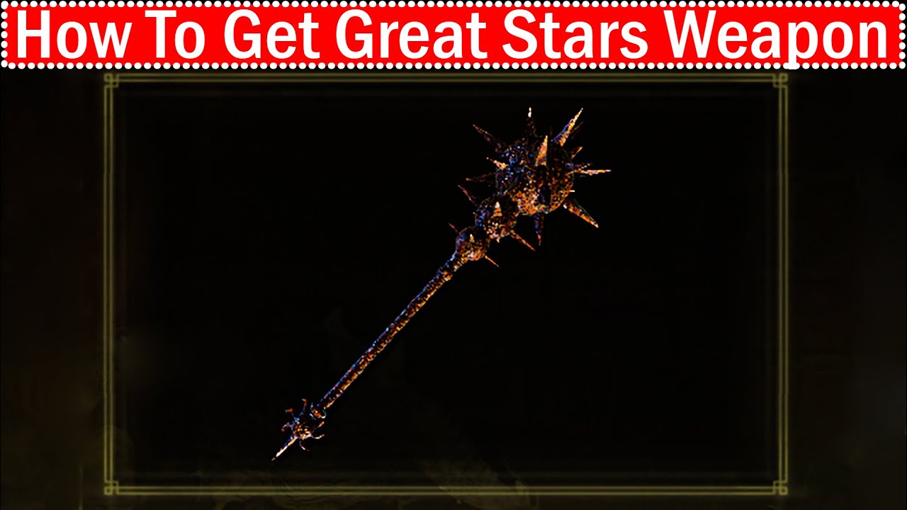 Elden Ring How To Get Great Stars Weapon - YouTube