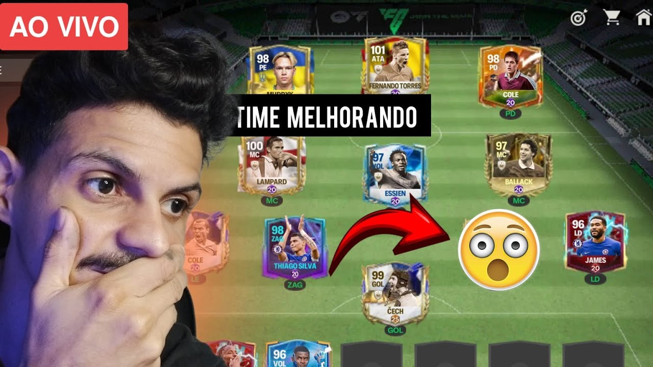 Live on!!! Time melhorado, Inicio de temporada x1 e analise de times ...