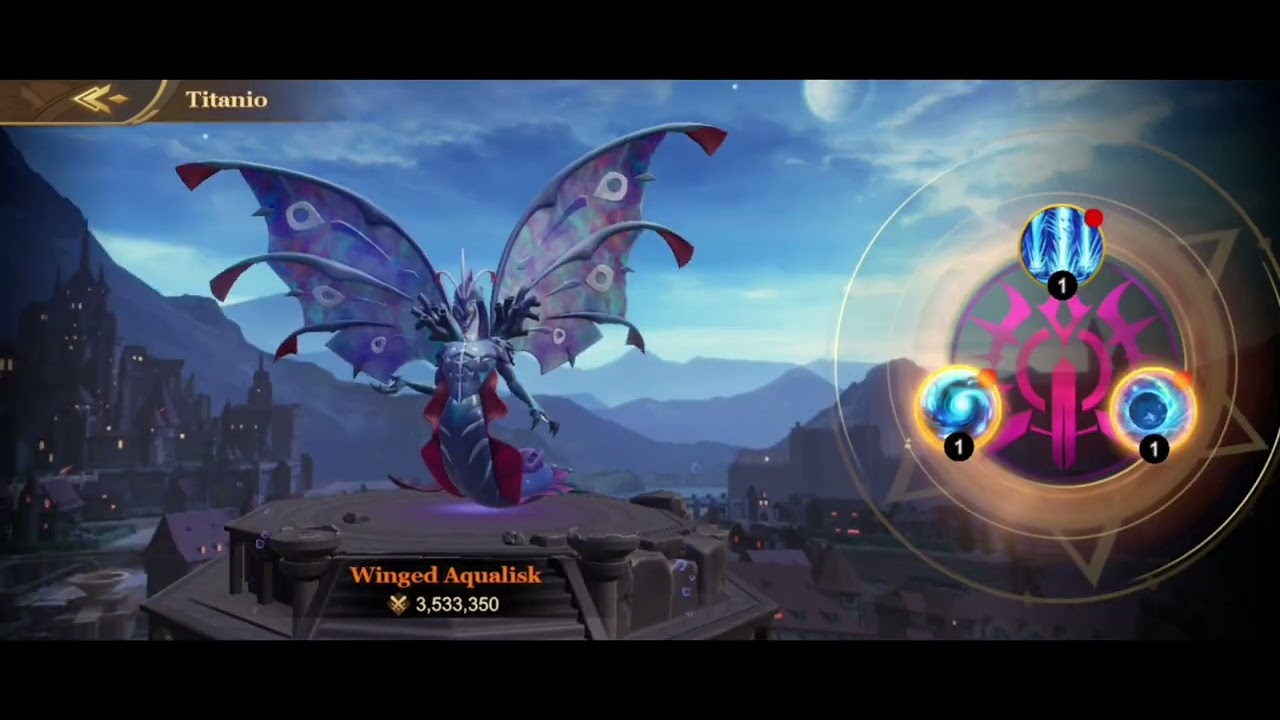 Upgrading Tidebringer Winged Aqualisk Titanio - YouTube