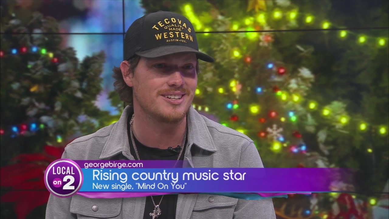 George Birge: One of country music's rising stars stops by - YouTube