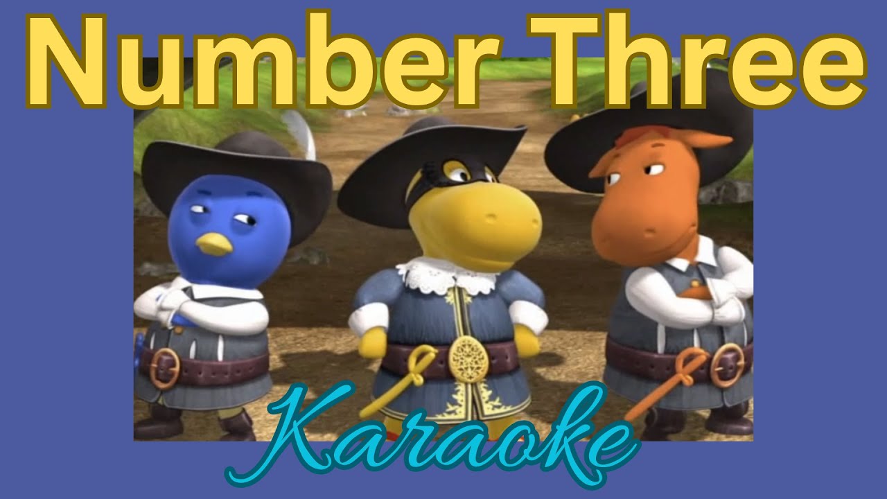 Number Three Karaoke | Backyardigans Background Tracks - YouTube