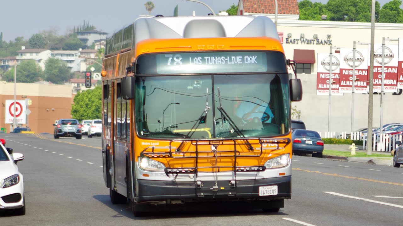 LACMTA 2015 New Flyer XN40 #6135 - YouTube