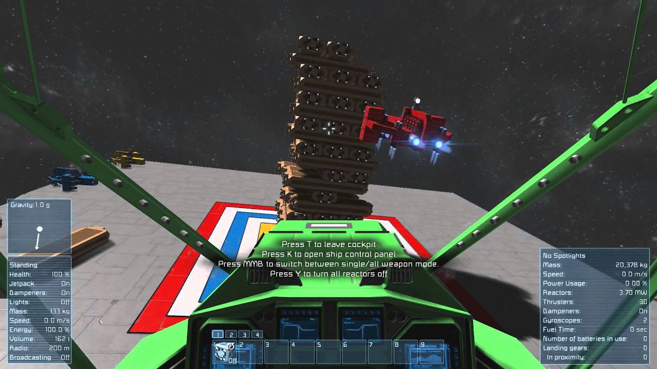 space jenga - YouTube