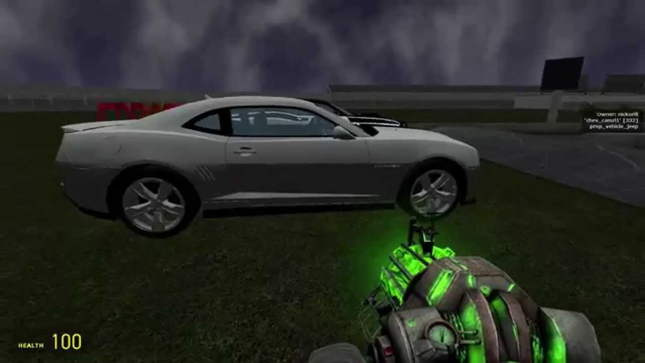 Gmod Muscle Car Only Drag Race Funny Moments (Let me hop, Nukes ...