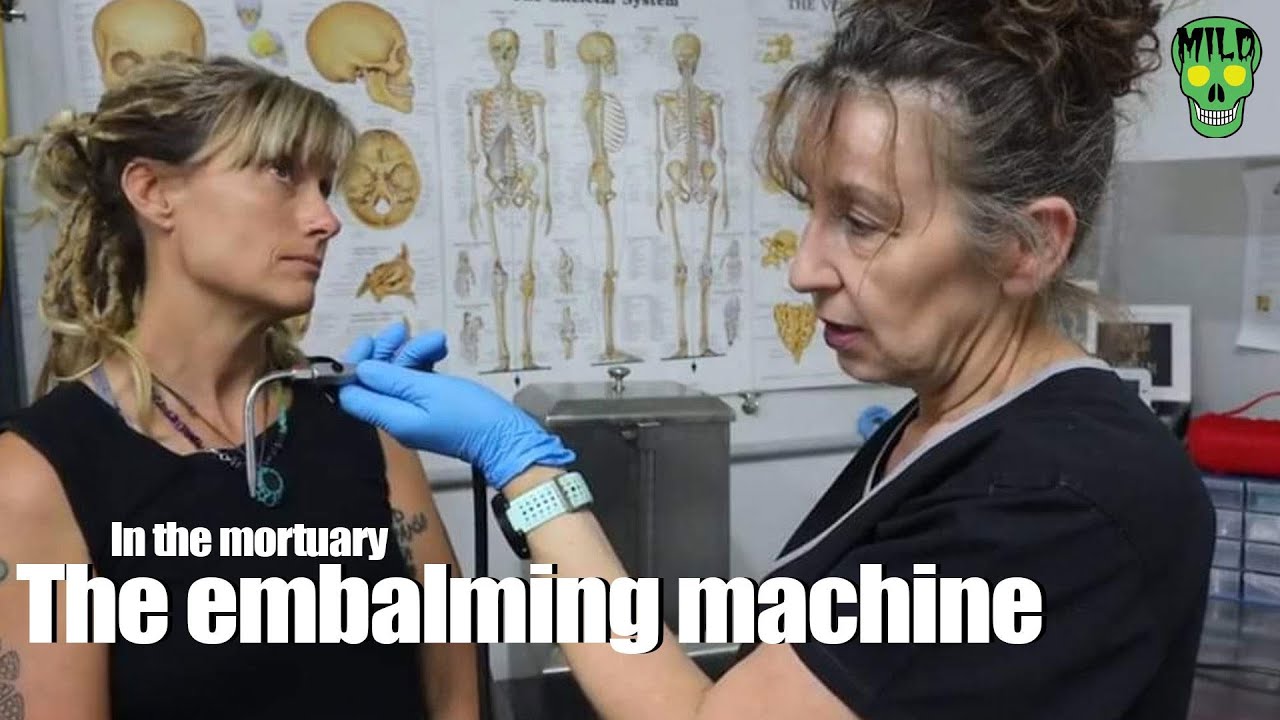 In the mortuary - the embalming machine - YouTube