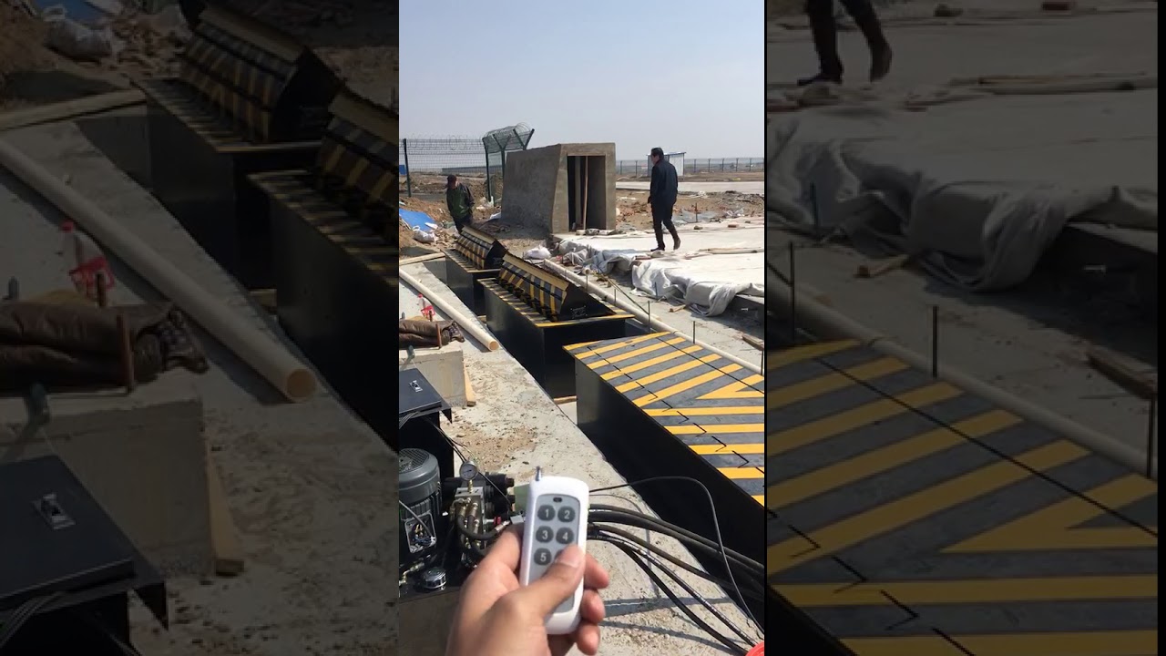 road blocker installation - YouTube