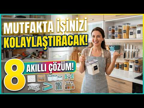 Mutfakta Hayat Kurtaran 8 Efsane Hile! (1 Ay Taze Kalan Yeşillikler & Taş Gibi Ekmeği Tazele)