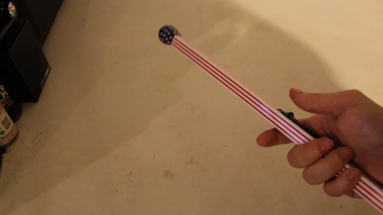 REViEW OF GiANT NOVELTY MATCH SHAPED PATRiOT LiGHTER. - YouTube