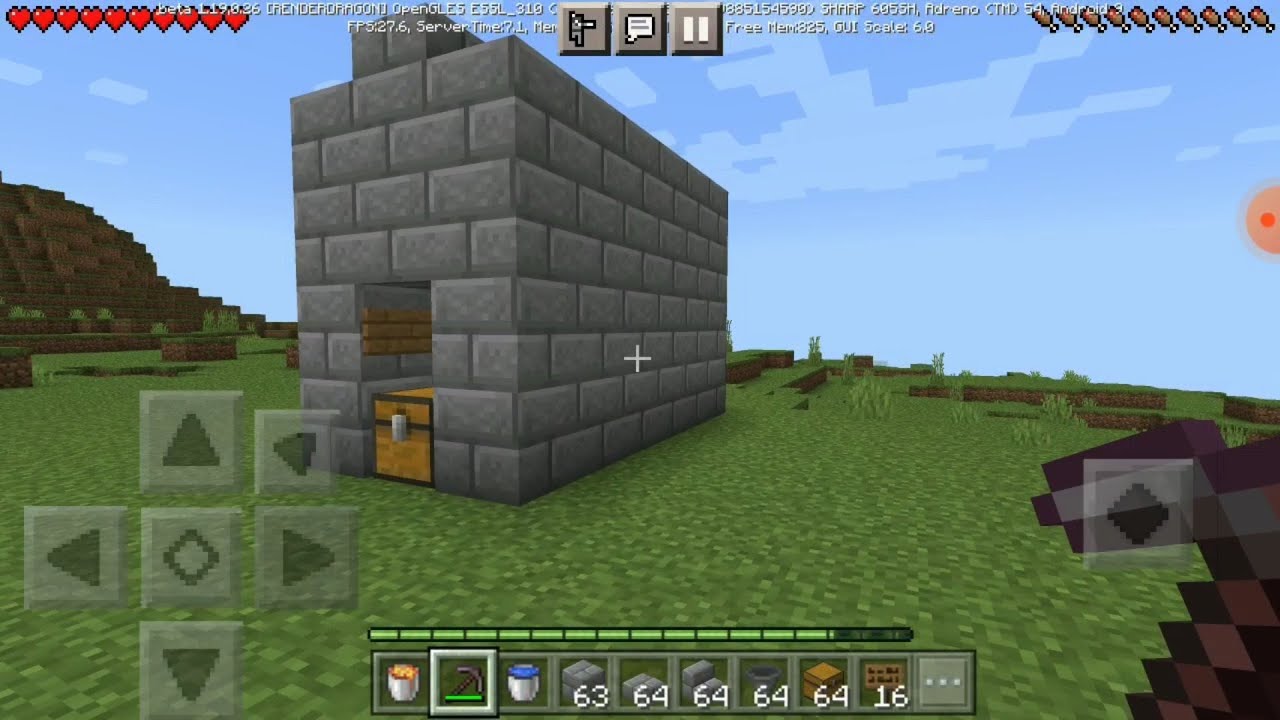 How to make stone generator in minecraft pe and java - YouTube