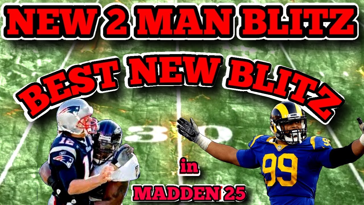 NEW BEST BLITZ IN MADDEN 25🔥2 MAN BLITZ🔥3 MAN BLITZ🔥STOPS THE RUN IN ...