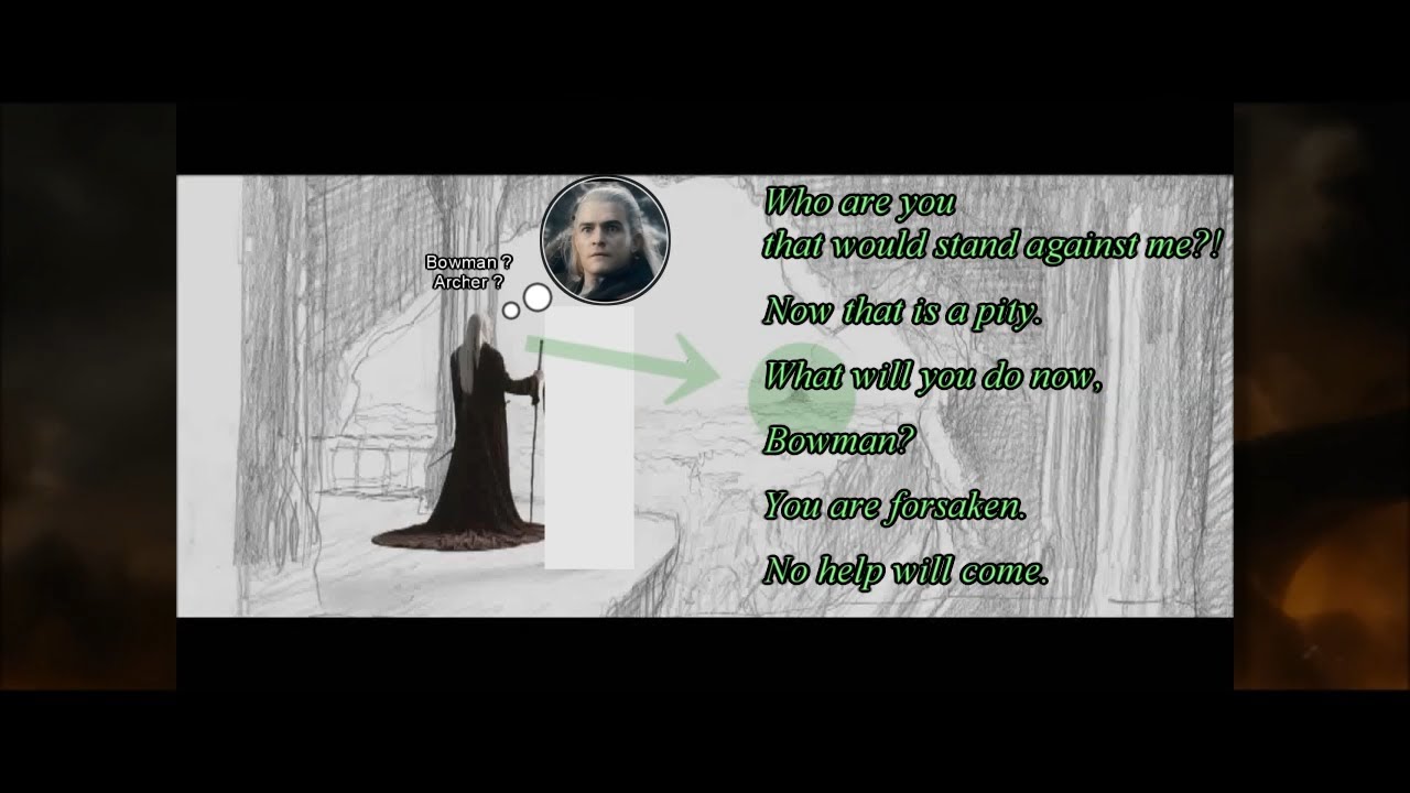 Thranduil heard Smaug's speaking voice with his own Elf-ears - YouTube