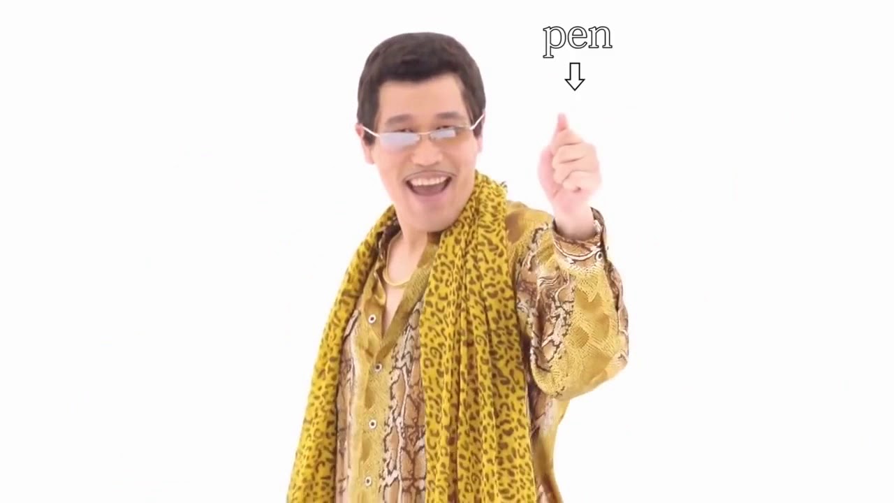 PPAP Pen Pineapple Apple Pen (original, 6x speed) - YouTube