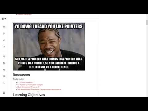 0x07 C Even more pointers, arrays and strings ALX quiz #alx #intranet #pointers - YouTube