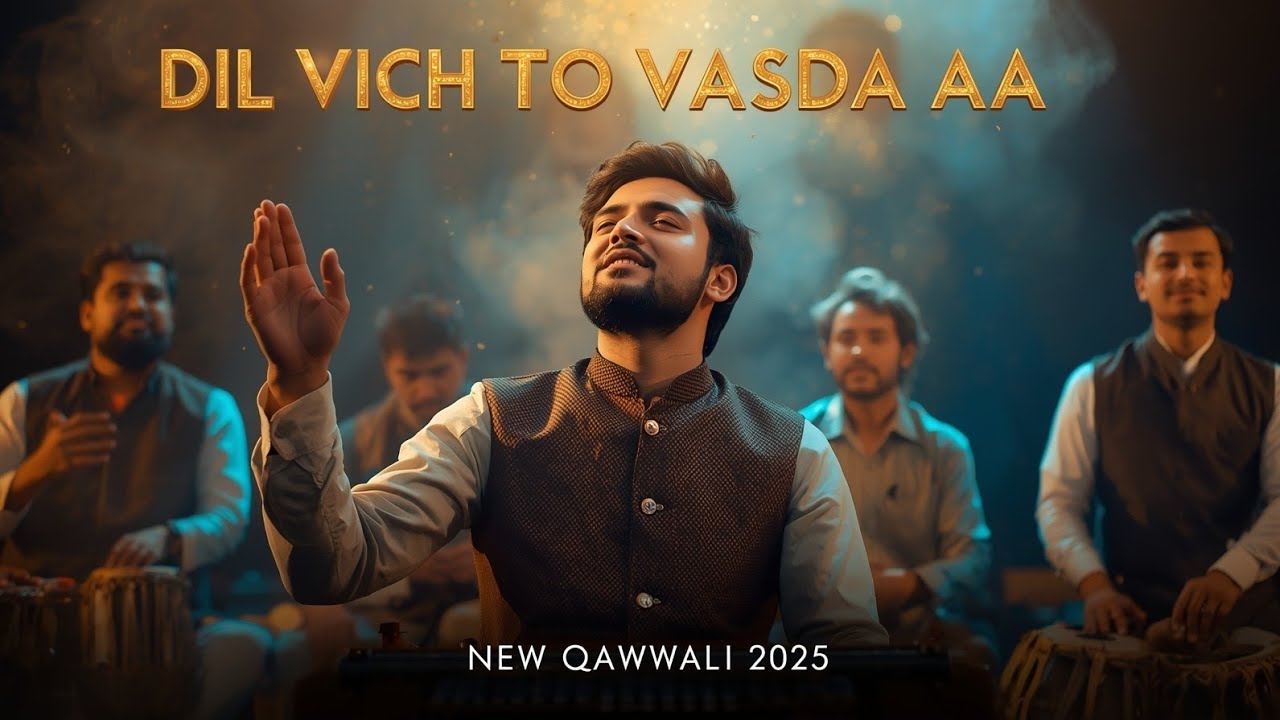 Dil Vich Vasda Aa | Heartbreaking Sufi Qawwali |Emotional Love Qawwali ...