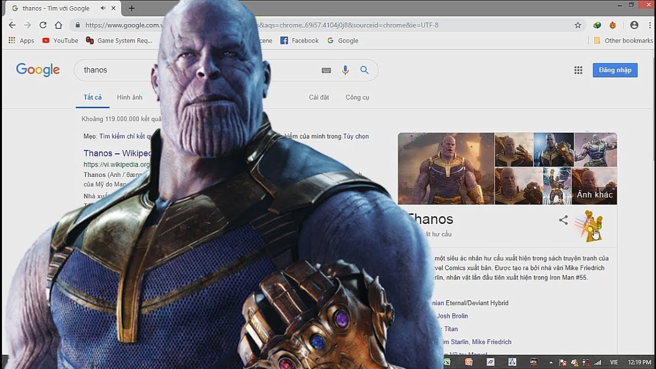Thanos Snap On Google Avengers End Game YouTube Thanos Snap On Google Avengers End Game YouTube
