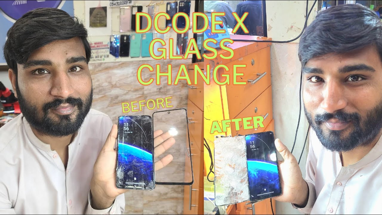 Dcode X Craceked Glass Restoration | Dcode Broken Phone Restore - YouTube