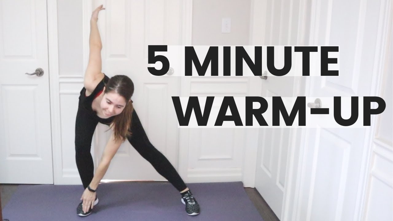 5 Minute Dynamic Warm-up Routine | BEGINNER-FRIENDLY FULL BODY WARM-UP ...