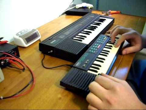 Circuit Bent Yamaha Pss-30 and Pss-120 - YouTube