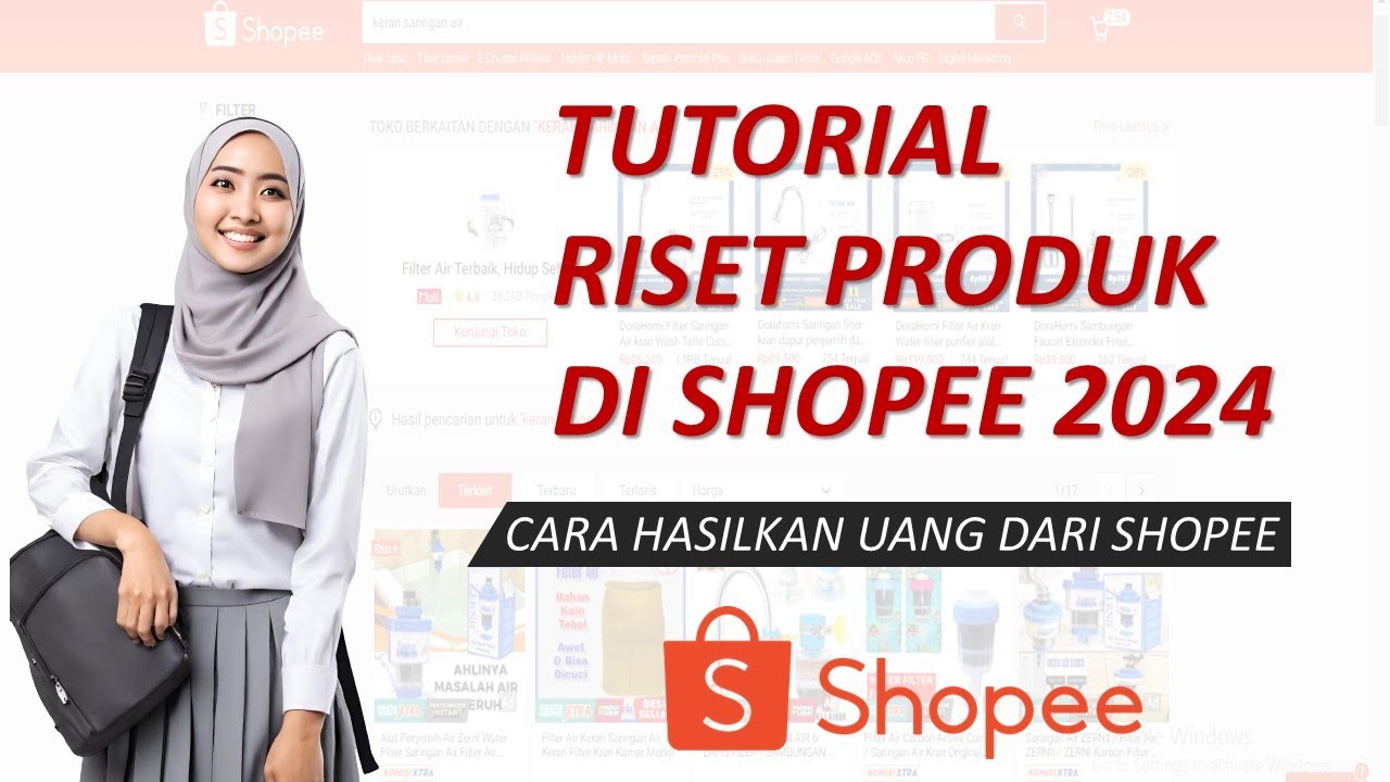 CARA RISET PRODUK DI SHOPEE 2024 | HASILKAN UANG JUTAAN DENGAN CARA TERBARU INI DARI SHOPEE ...