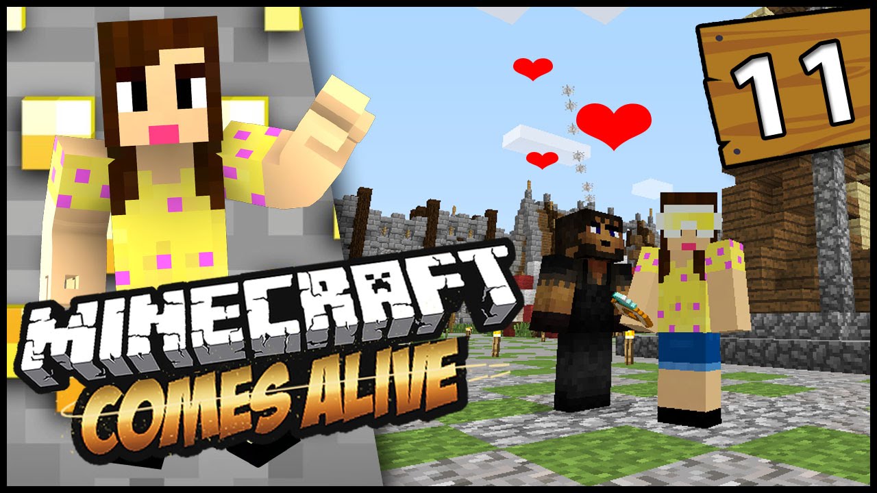 WEDDING PLANNING! - Minecraft Comes Alive 3 - EP 11 (Roleplay) - YouTube