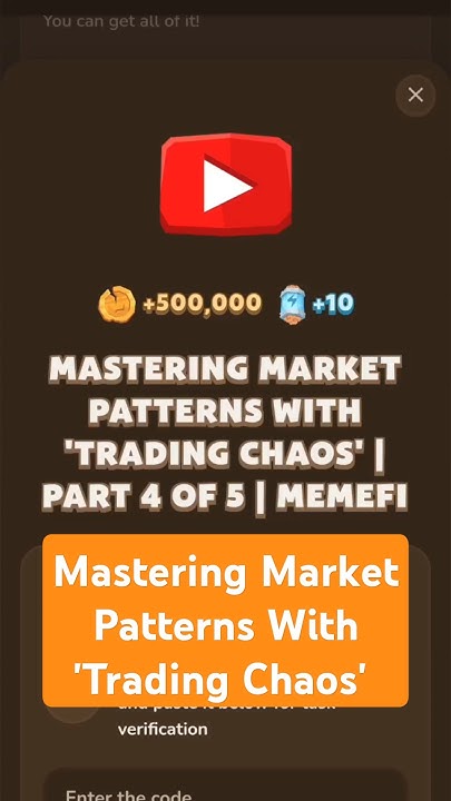 Mastering Market Patterns With 'Trading Chaos' | MemeFi Video Code - YouTube