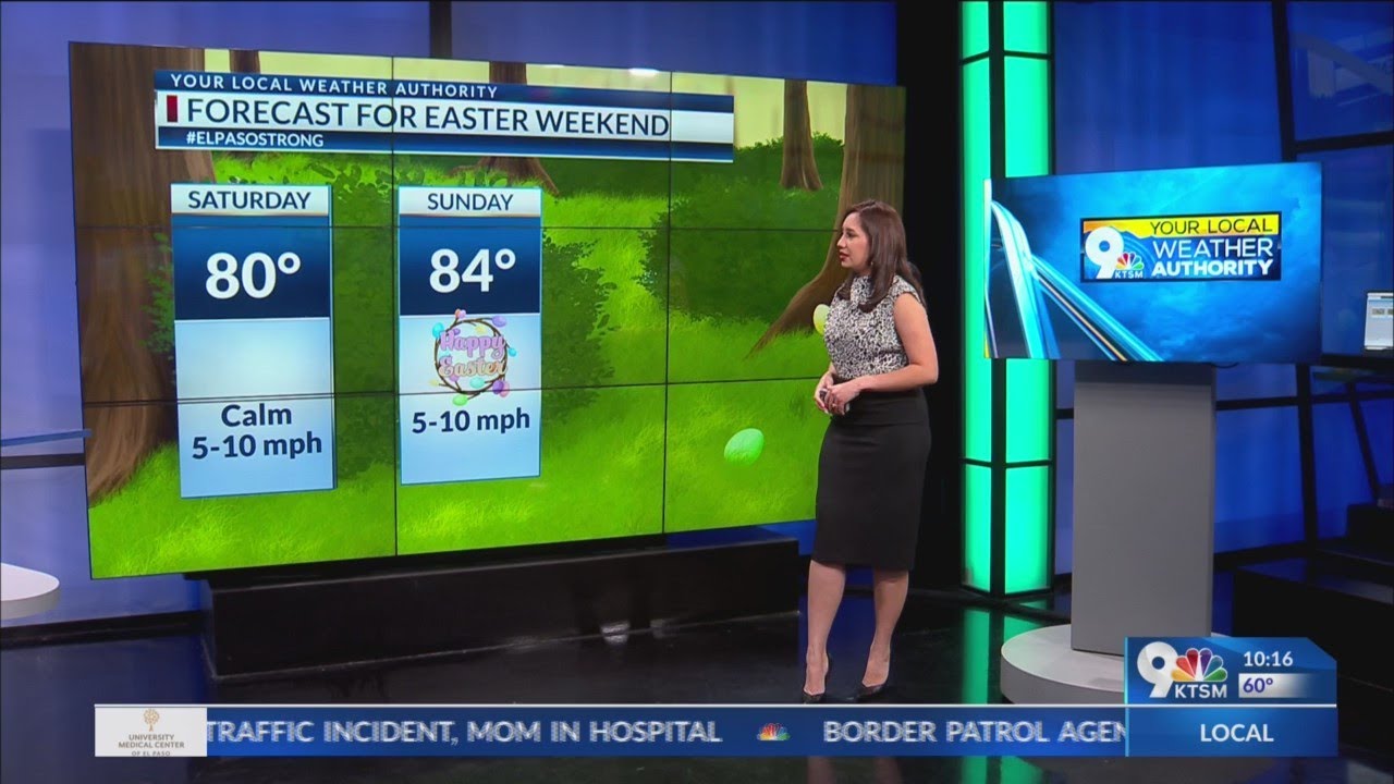 Monica delivers the weather at 10 on April 6. - YouTube