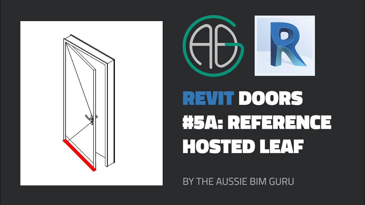 Revit Doors, Part 5: Reference Hosting - YouTube