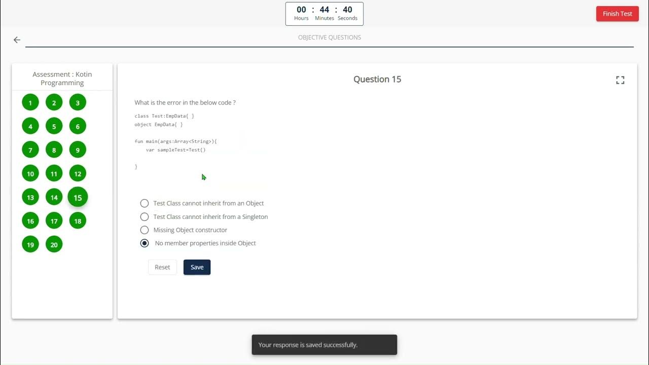 Infosys springboard Kotlin programming Questions & Answers #kotlin #infosys #springboard #answer ...