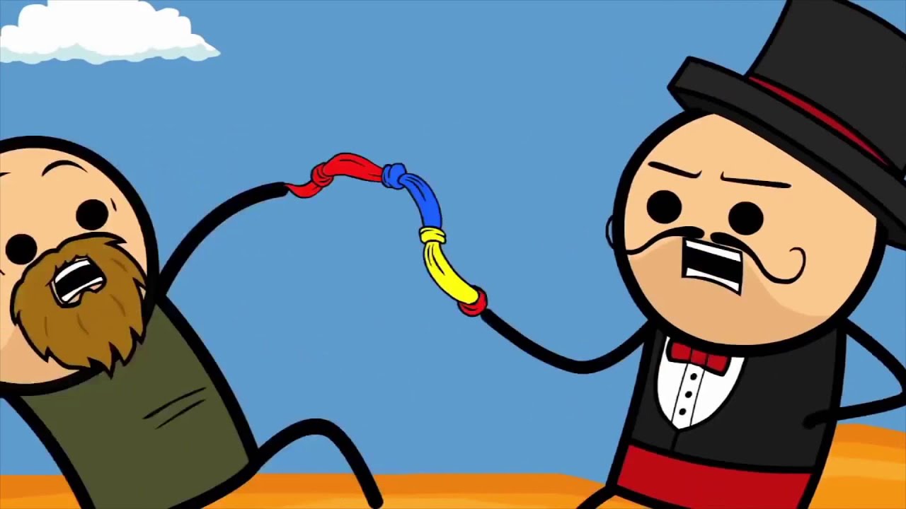 Kyanid a Štěstí Show - Den na pláži - Fénix ProDabing - YouTube