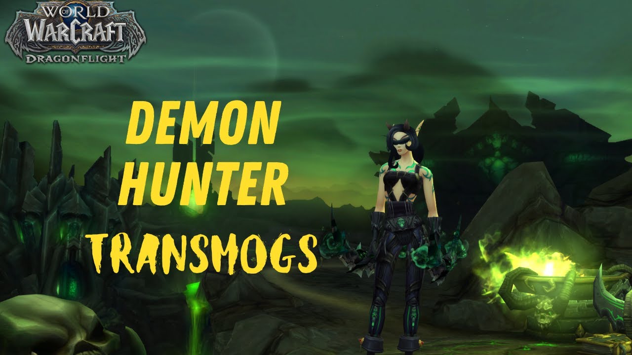 Demon Hunter / Leather Transmogs - YouTube
