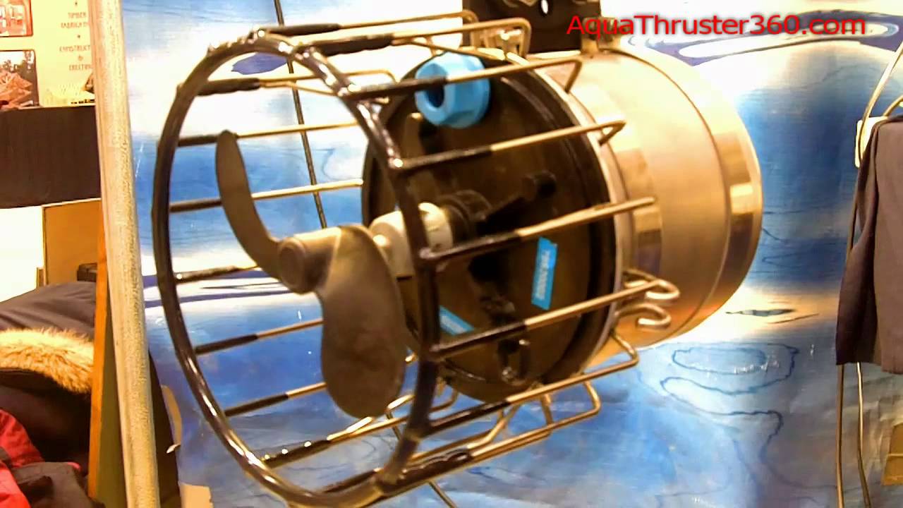 AquaThruster 360 Water Circulator for Lakes and Ponds - YouTube