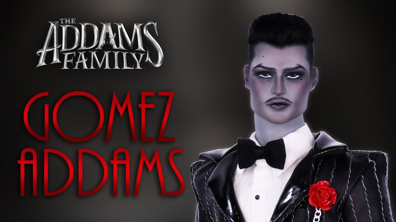 Custom Gomez Addams Doll 🤵🏻‍♂️ 🤺 [ THE ADDAMS FAMILY ] - YouTube