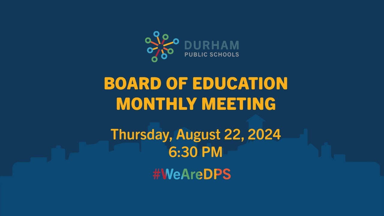 event thumbnail #DPSCommunity | DPS Board of Education Monthly Meeting ...