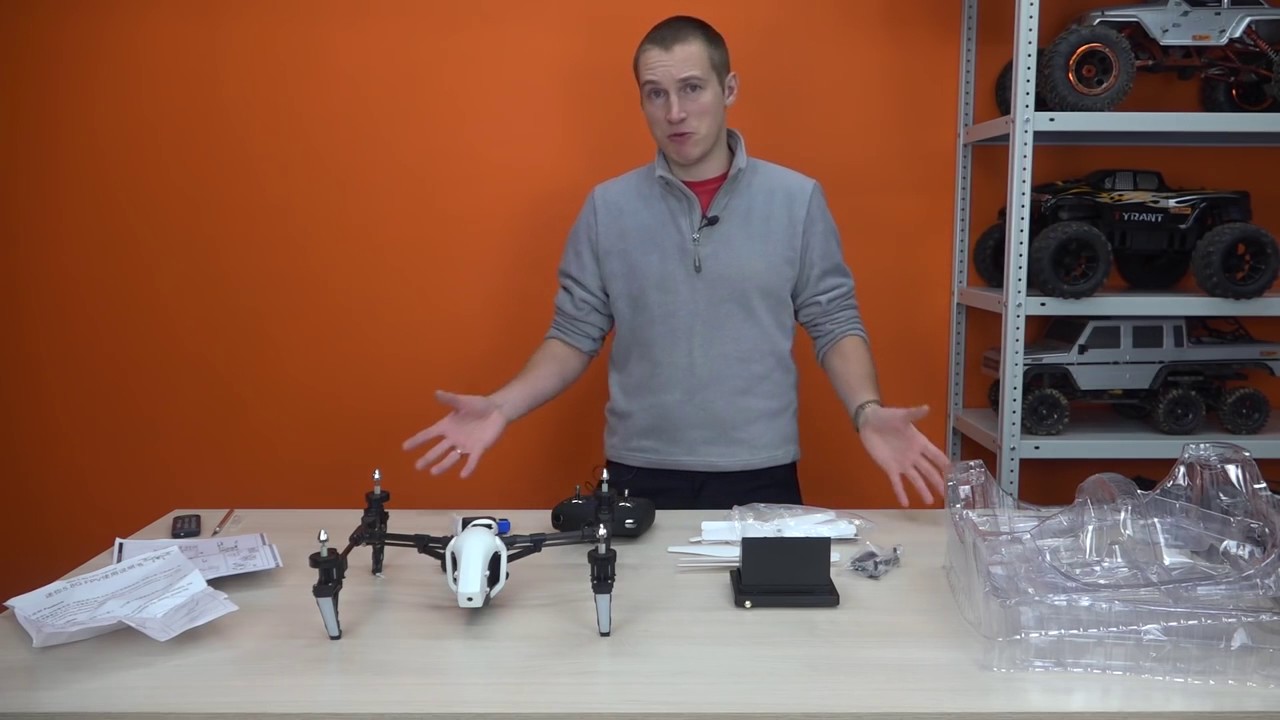 Обзор бюджетного квадрокоптера трансформера WLtoys Q333 - YouTube