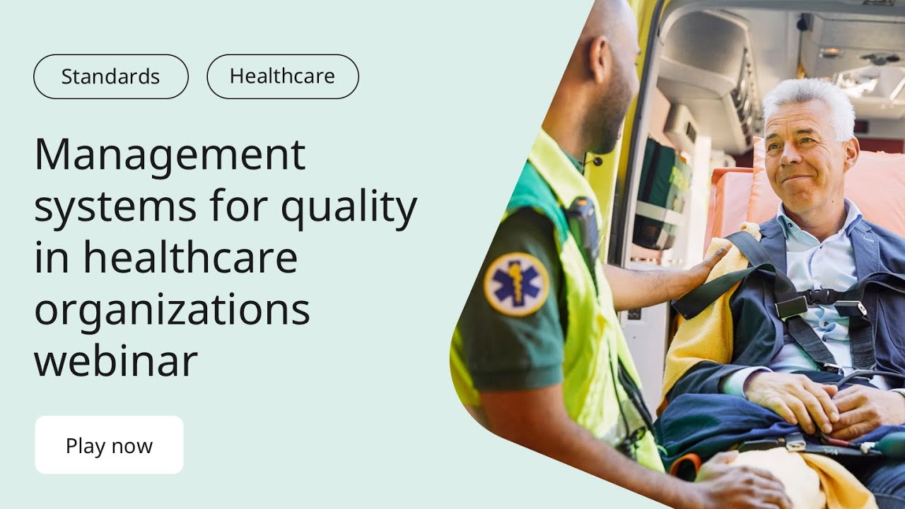 BS ISO 7101 Management systems for quality in healthcare organizations ...